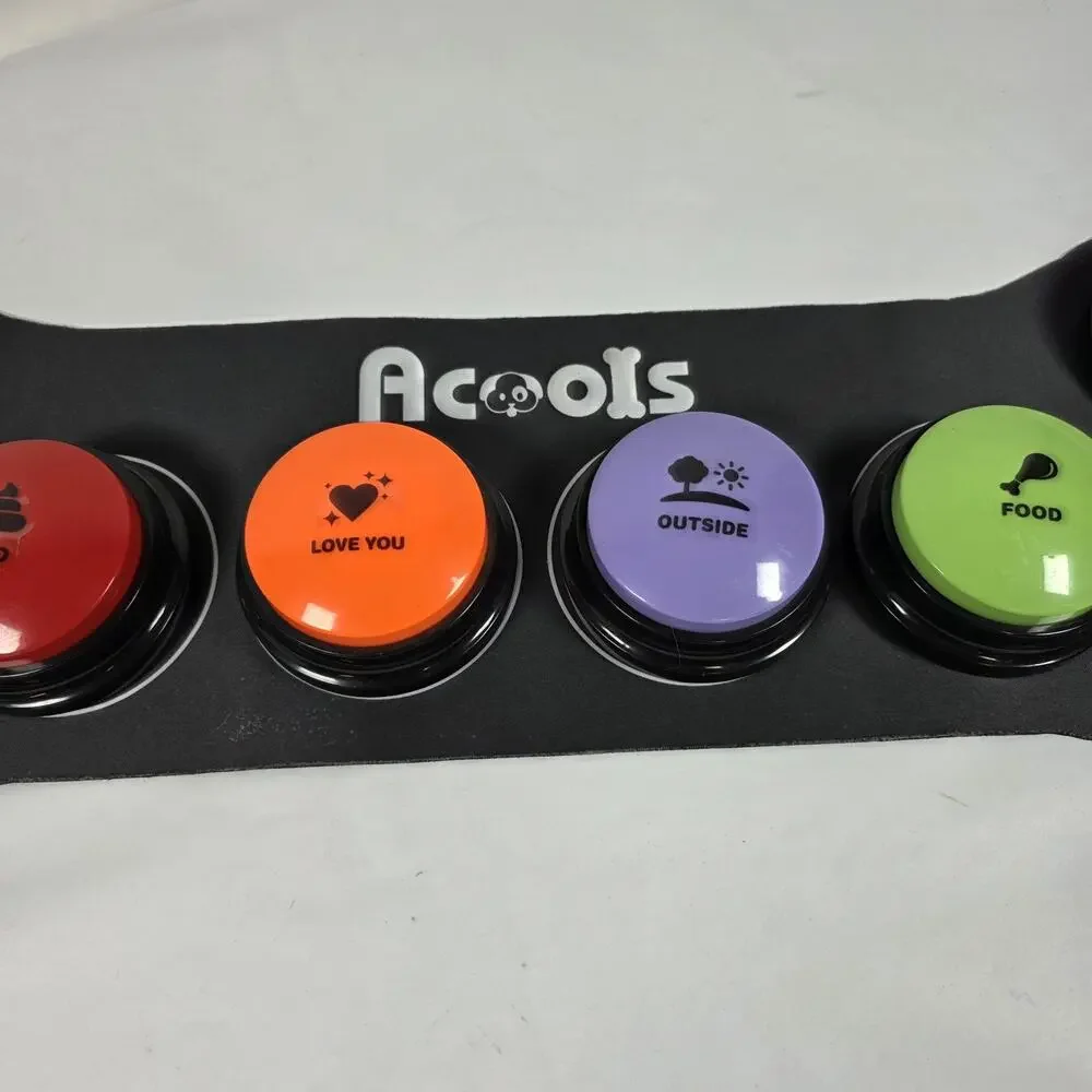 Acools | Dog | Acools Pet Talking Buttons 8 Pack Dog Training With ...